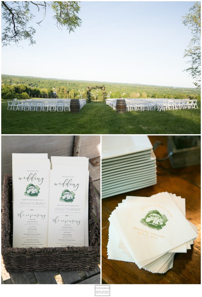 Red Maple Vineyard Wedding, West Park, New York: Ashley + Brady | Sara ...